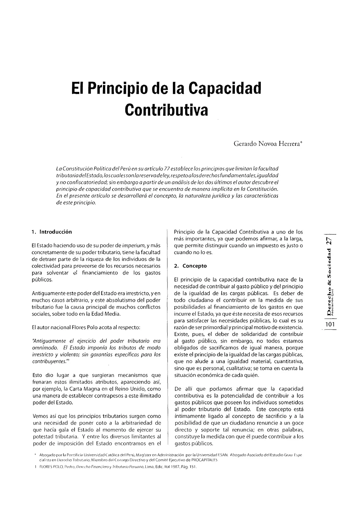 Principio De Capacidad Contributiva: Equidad Y Justicia Tributaria ...